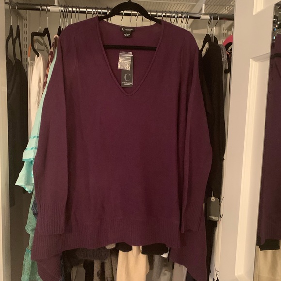 Bloomingdale's | Sweaters | Purple Cashmere Sweater | Poshmark